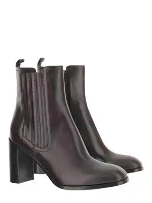 Sartore Pointed-toe Elasticated Ankle Boots - Brown