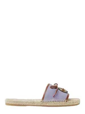 VERSACE Versace Medusa Charm Bow Detail Espadrilles