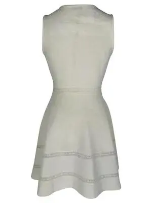 Sandro Carrie Lace-trim Mini Dress - White