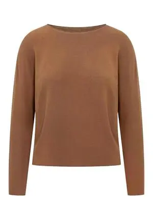 GRAN SASSO Long-sleeve Sweater - Brown