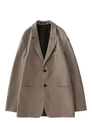 Studio Nicholson Roversi Wool Blazer - Brown