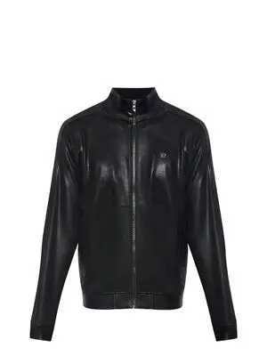 DIESEL® S-glossy Zip-up Sweatshirt - Black