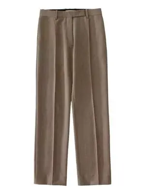 Studio Nicholson Tailored Pin-tucked Trousers - Neutrals