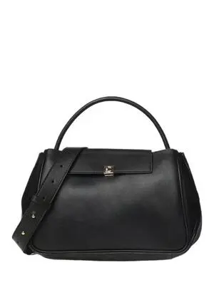 COCCINELLE Leather Panelled Tote Bag - Black