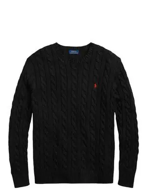 POLO RALPH LAUREN Polo Ralph Lauren Cable Knit Crewneck Sweater