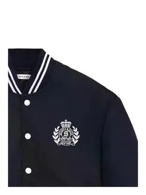 SPORTY & RICH Sporty & Rich Embroidered Bomber Jacket