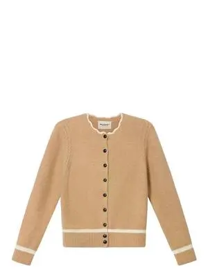 MARANT ETOILE Naia Cardigan - Brown