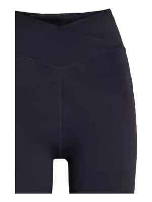 TALA Dayflex Wrap-waist Flared Trousers - Blue