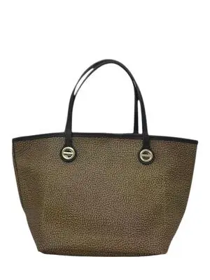 Borbonese Small Flight Tote Bag - Brown