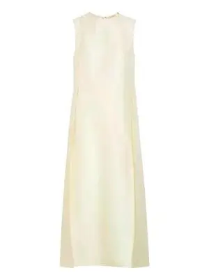 HEIRLOME Sleeveless Side-slit Top - White