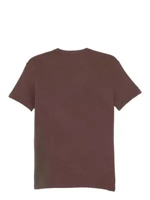 TOM FORD Logo-patch T-shirt - Brown