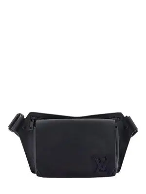 LOUIS VUITTON Aerogram Takeoff Sling Bag - Black