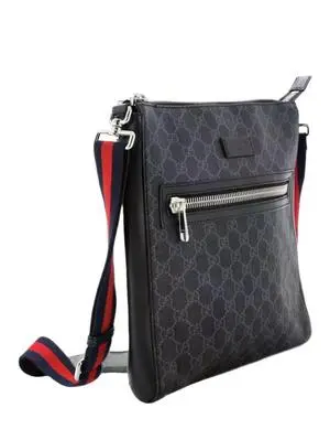 GUCCI Gucci GG Coated Canvas Messenger Bag