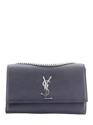 SAINT LAURENT Saint Laurent Classic Monogram Grainy Leather Medium Crossbody Bag
