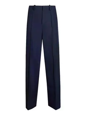 Marni Tailored Pressed Crease Trousers - Blue