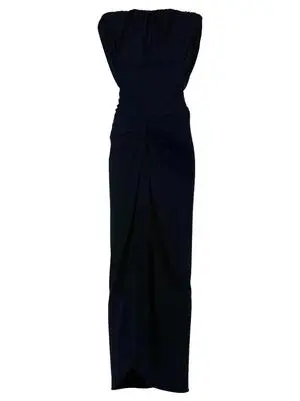 ANDRES OTALORA Zambea Midi Dress - Blue