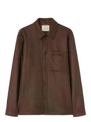 RETORI Retro Light Padded Flannel Coat - Brown