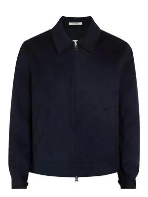 Gant Zip-up Bomber Jacket - Blue