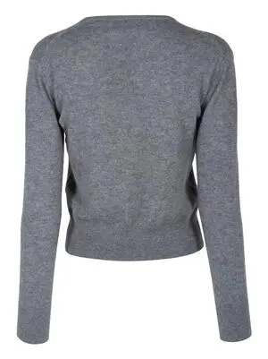 NILI LOTAN Tamra Ribbed Sweater - Grey