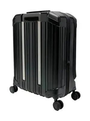 PIQUADRO Logo Detail Suitcase - Black