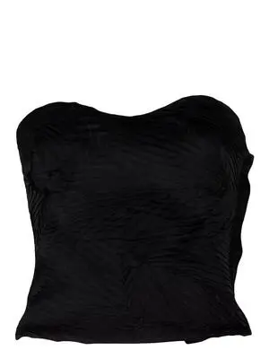 Ulla Johnson Heleen Strapless Sweetheart Neck Top - Black