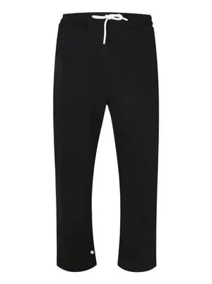 EXIT SOCIETY Drawstring-waist Track Pants - Black