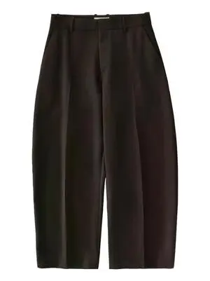 Studio Nicholson Fume Wide-leg Trousers - Brown