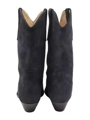 ISABEL MARANT VINTAGE Duerto Cowboy Boots - Black