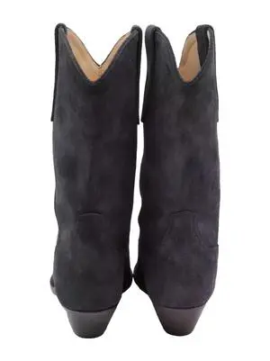 ISABEL MARANT VINTAGE Duerto Cowboy Boots - Black
