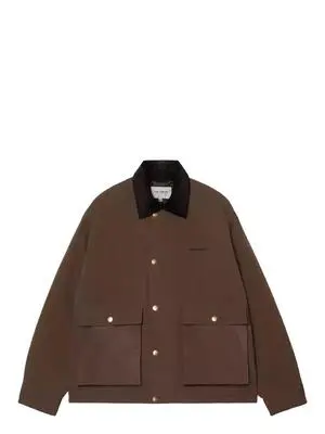Carhartt Work In Progress Quentin Corduroy Collar Jacket - Brown