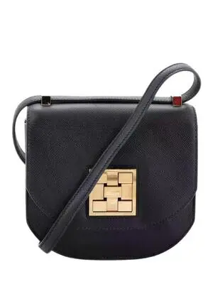 Hermès Mosaique Au 24 Bag Epsom 17 Crossbody Bag - Black
