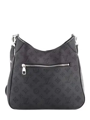 LOUIS VUITTON Mahina Leather Mm Crossbody Bag - Black