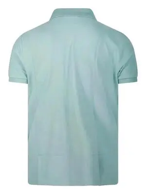 Polo Ralph Lauren Logo-embroidered Piqué Polo Shirt - Blue