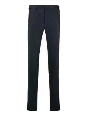 Canali Tailored Pressed Crease Trousers - Grey