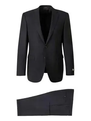 Canali Single-breasted Notched-lapels Suit - Grey