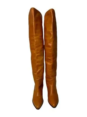 ISABEL MARANT VINTAGE Remko Over-the-knee Boots - Brown