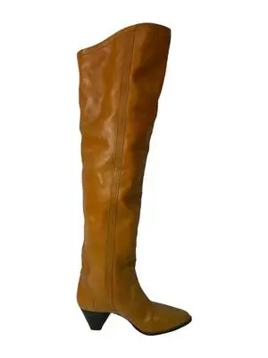 ISABEL MARANT VINTAGE Remko Over-the-knee Boots - Brown