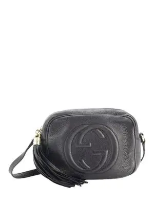 Gucci Soho Disco Leather Small Crossbody Bag - Black