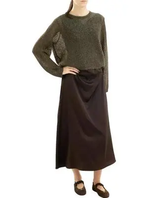 Ralph Lauren Open-knit Long-sleeve Sweater - Green