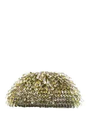 Cult Gaia Jaala Nano Beaded Crossbody Bag - Green