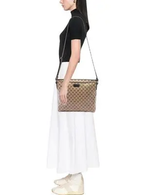 Gucci Gg Crystal Crossbody Bag - Neutrals