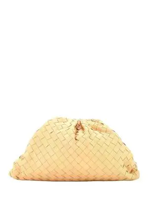 Bottega Veneta Bottega Veneta The Pouch Intrecciato Nappa Teen Crossbody Bag Neutrals