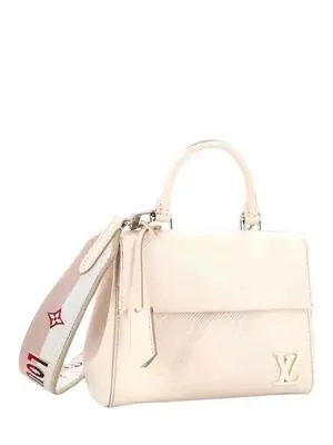 LOUIS VUITTON Cluny Top Handle Bag Epi Leather Mini Satchel - Neutrals