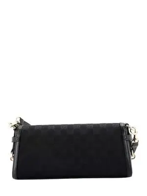 Gucci Luce Gg Canvas Mini Shoulder Bag - Black