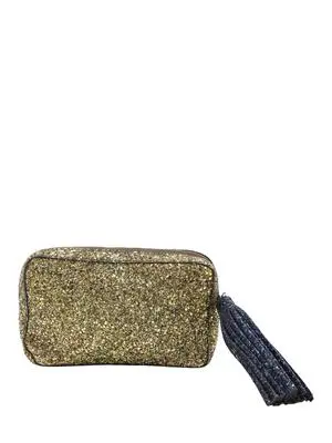 ANYA HINDMARCH Twinkle Tassel Clutch Bag - Gold