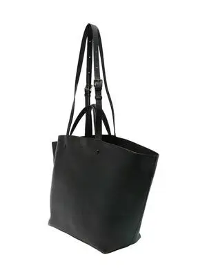 Patrizia Pepe Leather Shoulder Bag - Black