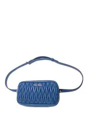 MIU MIU Miu Miu Matelassé Quilted Belt Bag
