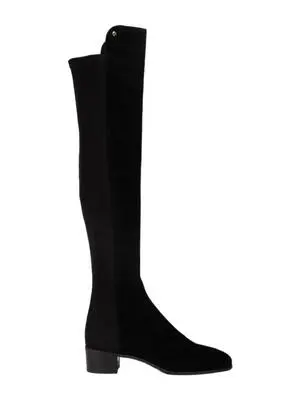 STUART WEITZMAN City Suede Over-the-knee Boots - Black