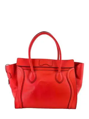 Celine Celine Luggage Shoulder Bag Red