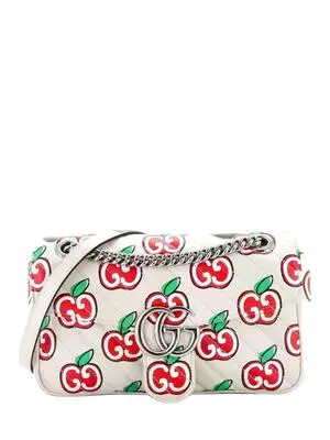 Gucci Gg Marmont Flap Bag Small Shoulder Bag - Multicolour